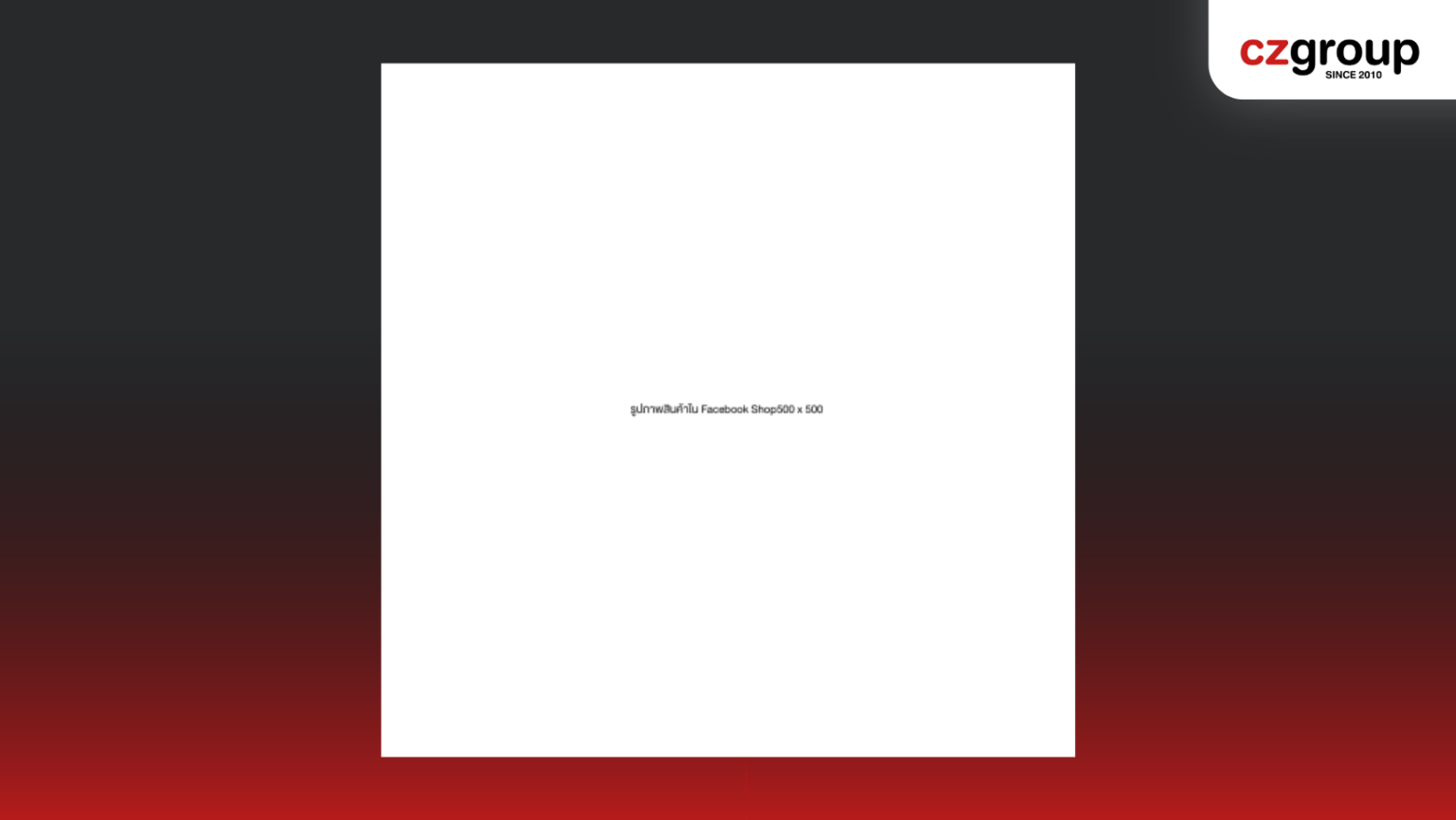 รวมทั้งหมด ขนาดรูป facebook image size 2025 | CzGroup